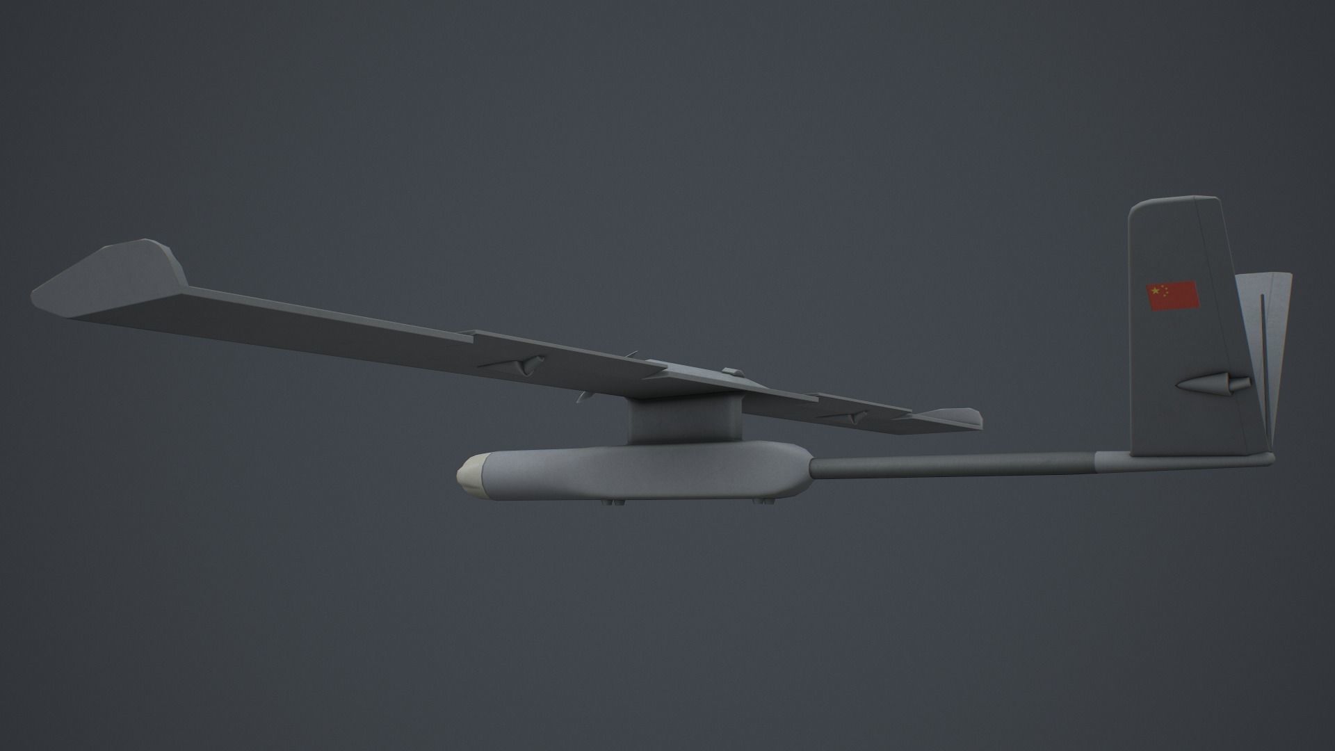 3D model CH-802 China UAV VR / AR / low-poly | CGTrader