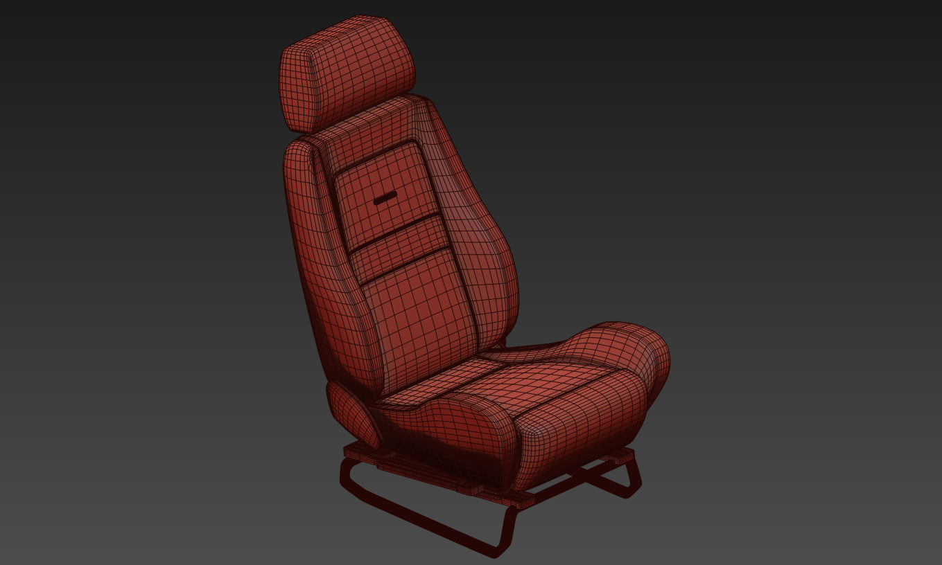 RECARO LS CLASSIC LINE SEAT 3D model | CGTrader