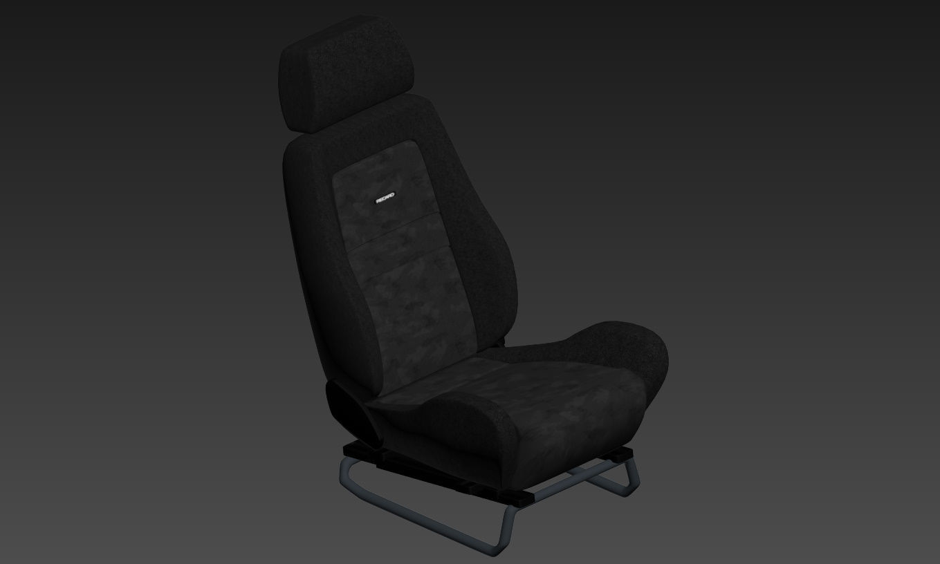 RECARO LS CLASSIC LINE SEAT 3D model | CGTrader