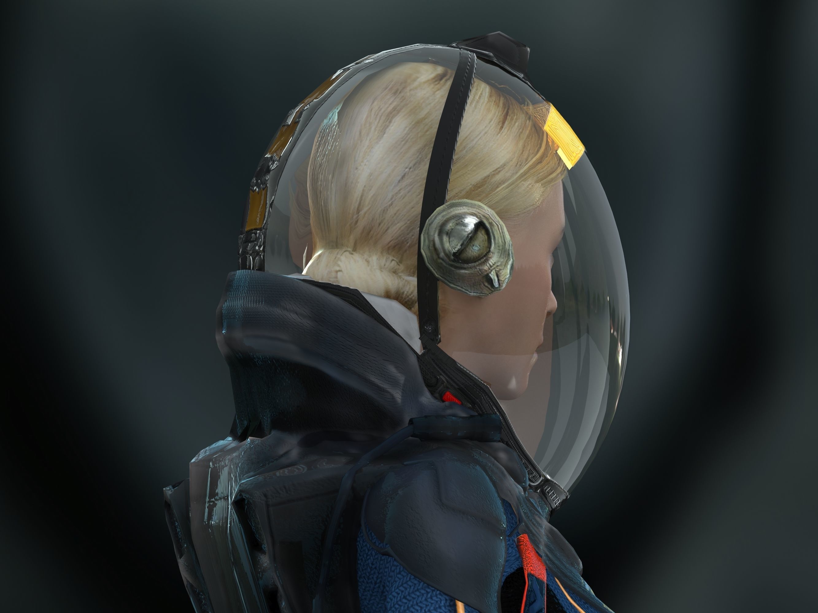 3D model Meredith Vickers Prometheus VR / AR / low-poly rigged | CGTrader