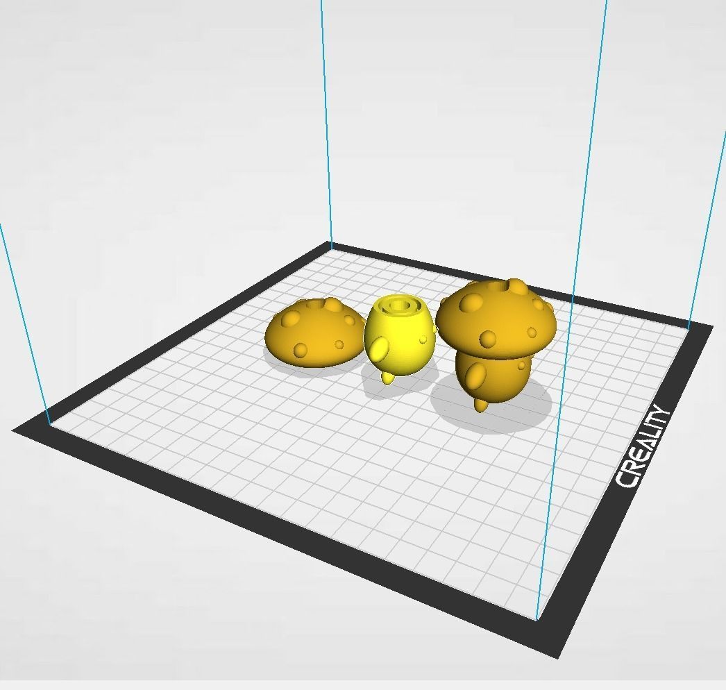 MUSHROOM TOOTHPASTE CAP TOPPER 3D model 3D printable | CGTrader