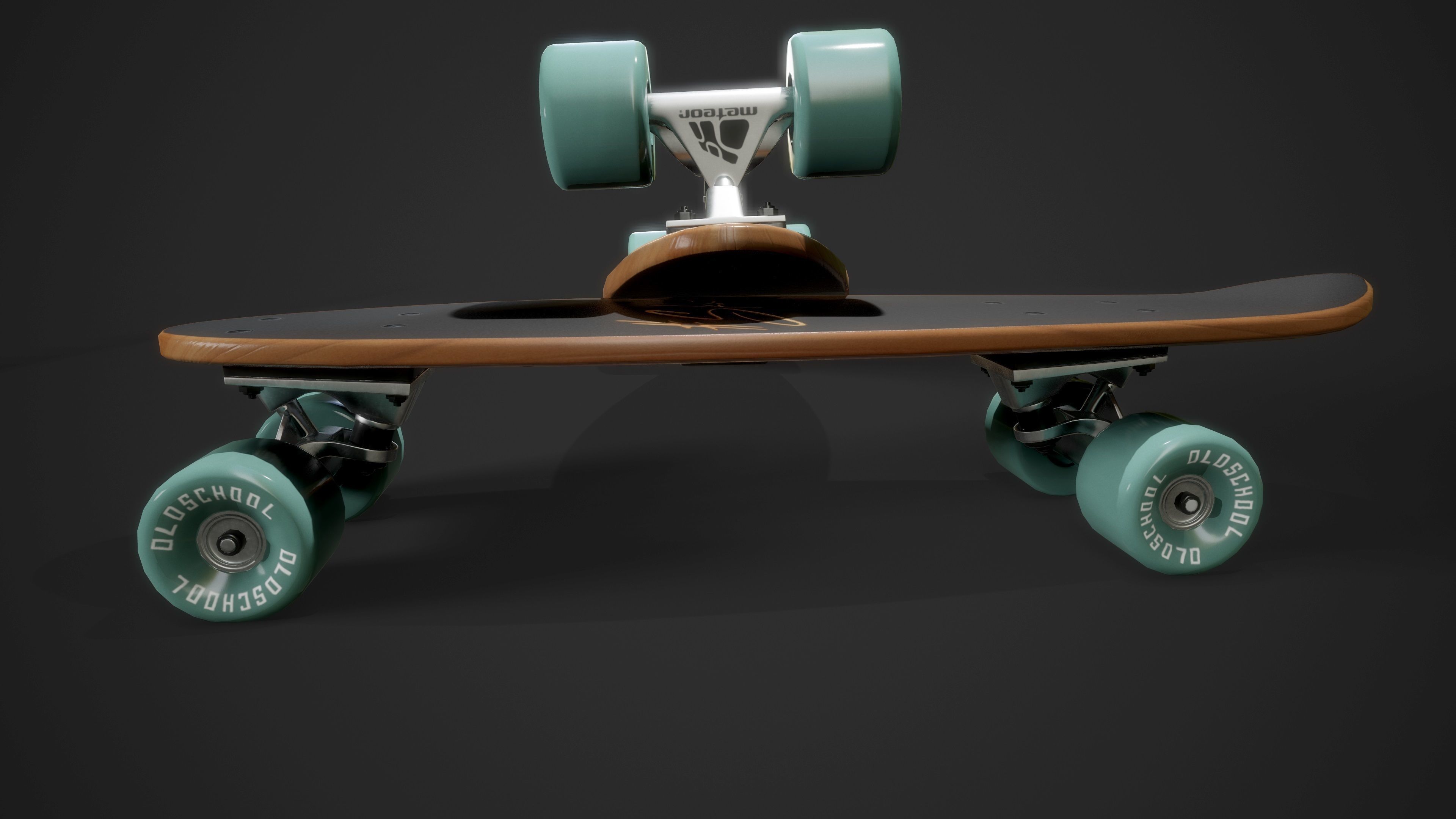 Skateboard free VR / AR / low-poly 3D model | CGTrader
