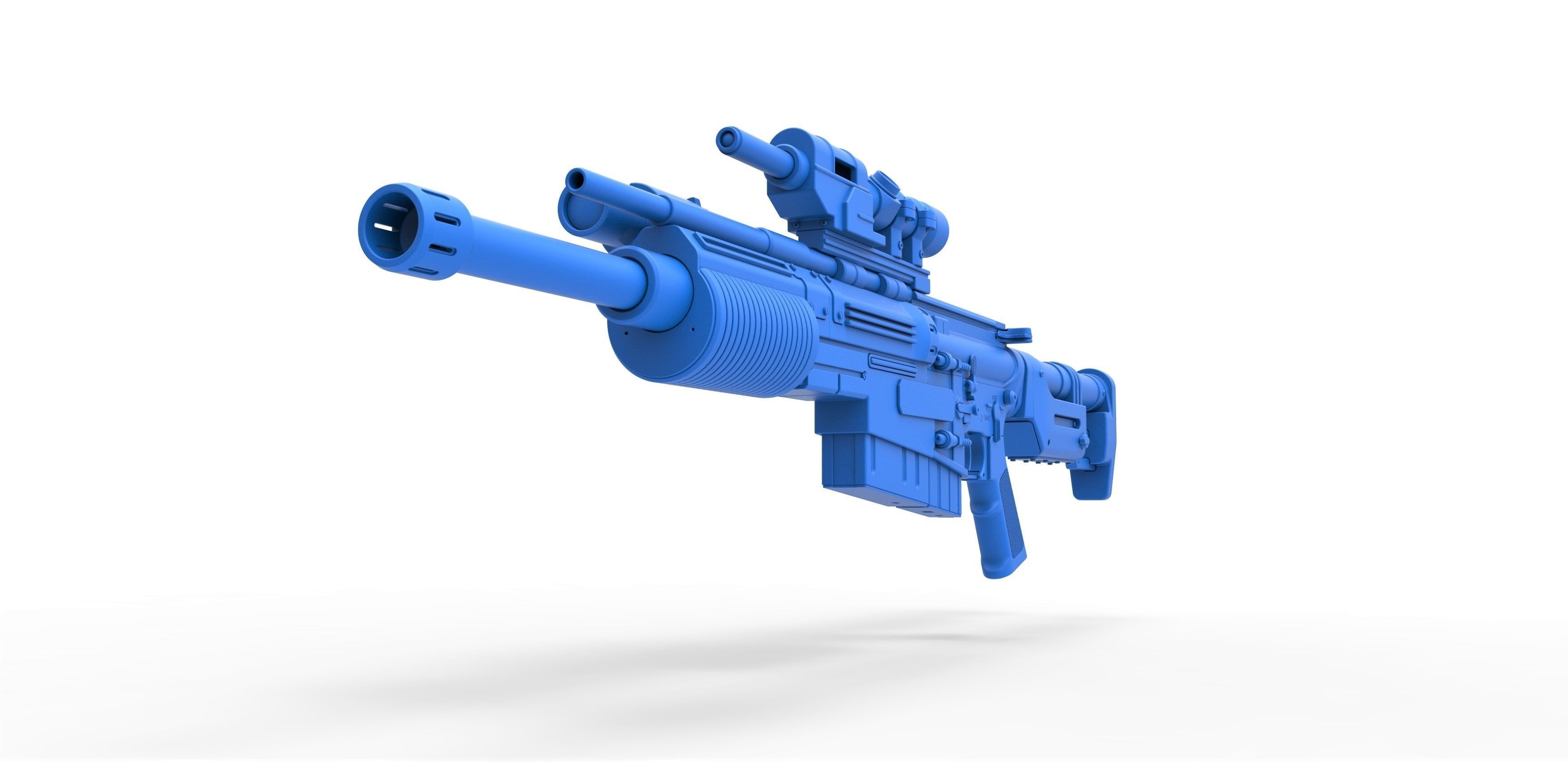 Blaster rifle A280-CFE from the movie Rogue One 2016 3D model | CGTrader