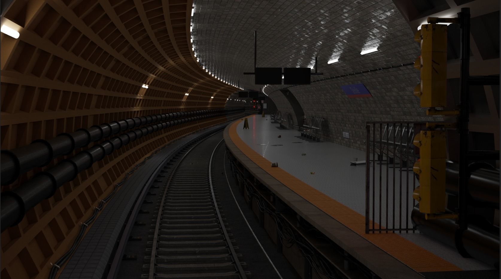 Subway Station free 3D model | CGTrader