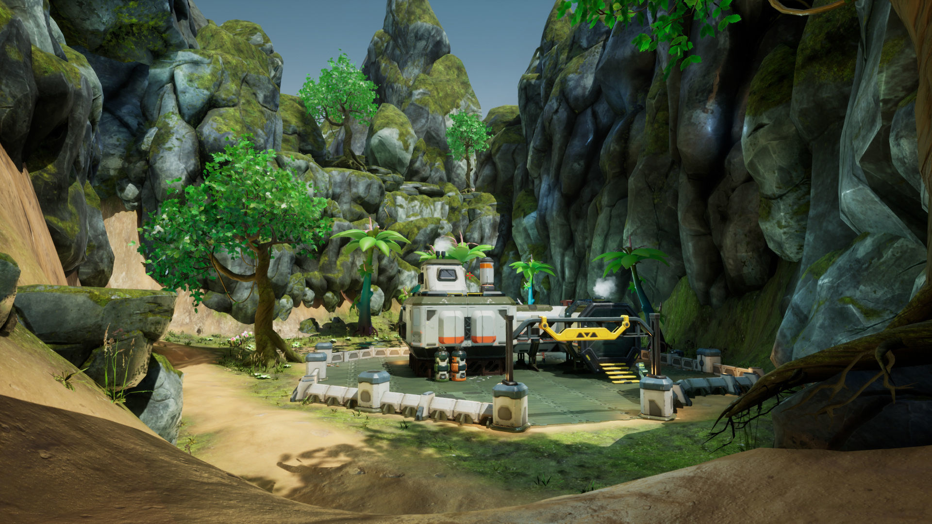 3D model Modular Sci-Fi Military Base VR / AR / low-poly | CGTrader