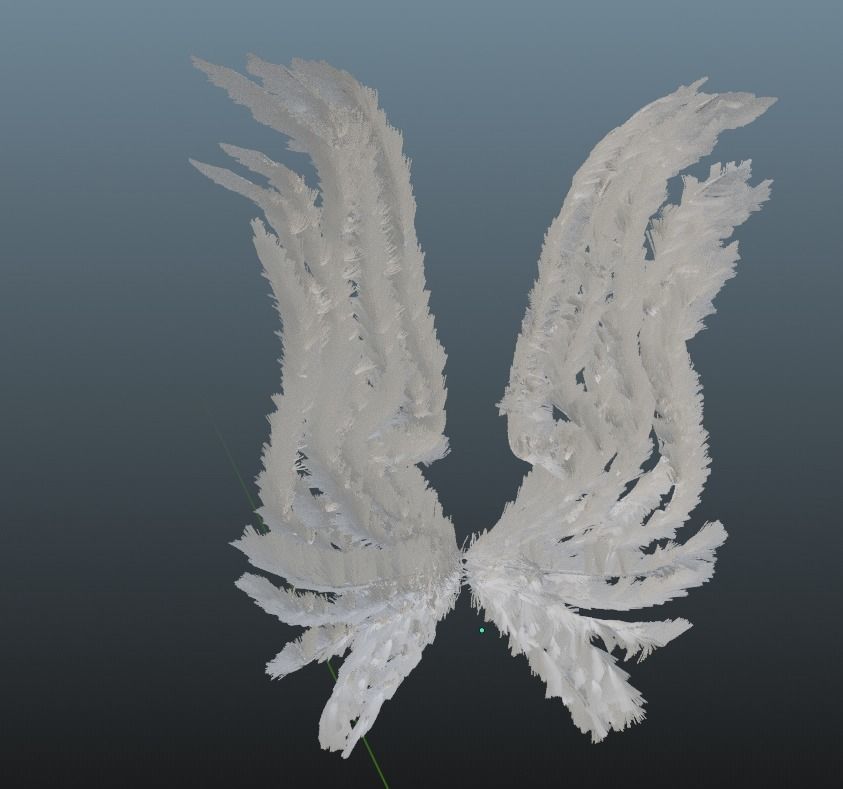Realistic Angel Wings Rigged and animated free VR / AR / low-poly 3D ...