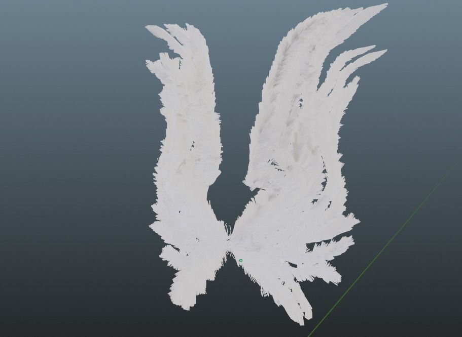 Realistic Angel Wings Rigged and animated free VR / AR / low-poly 3D ...