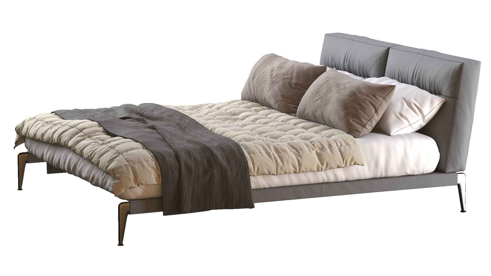 Adda Bed By Flexform 3D model | CGTrader