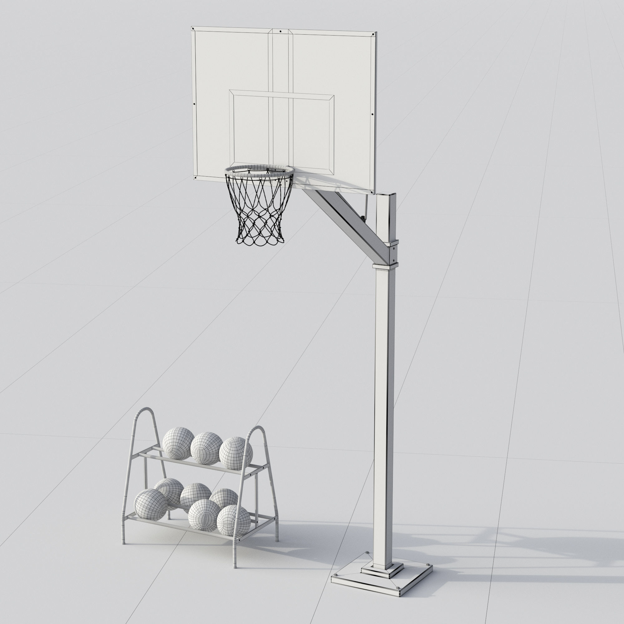 Basketball Hoop 3D model | CGTrader