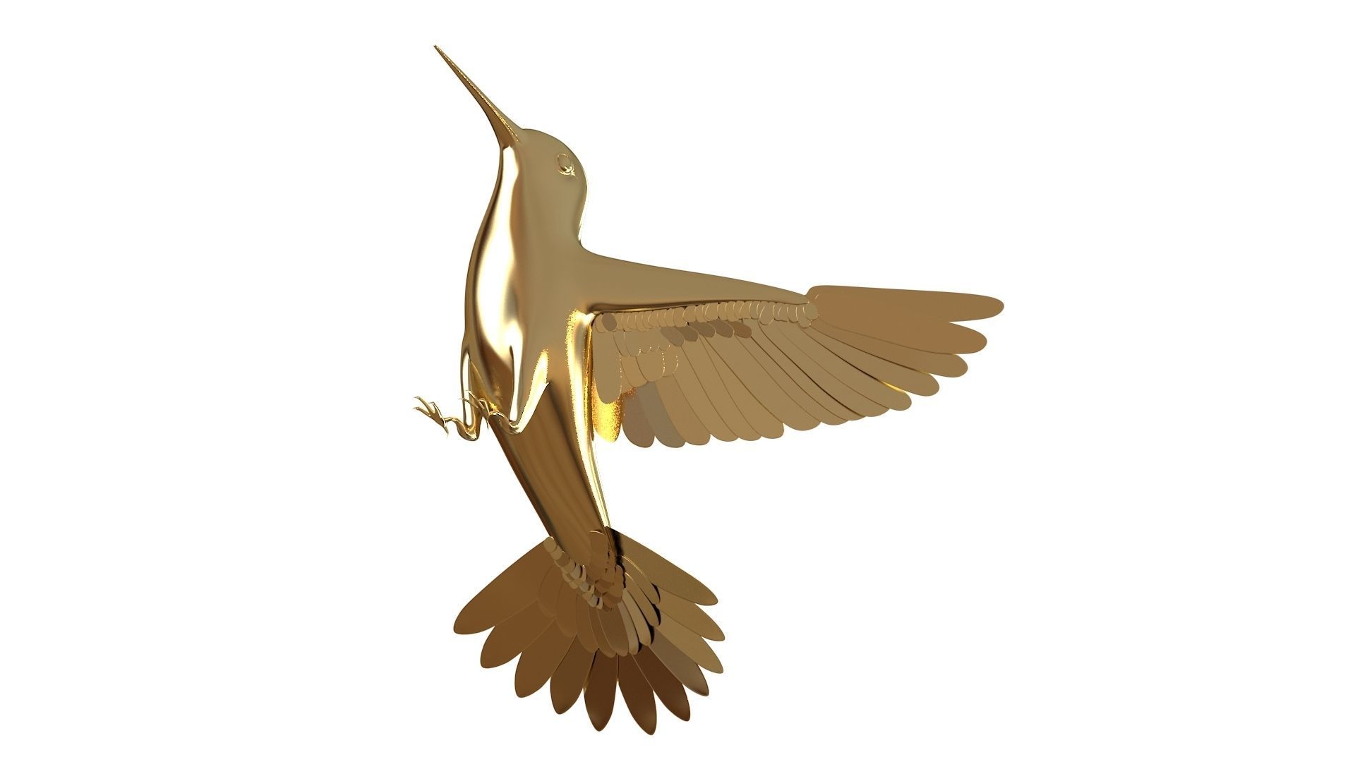 Hummingbird 3D print model 3D model | CGTrader