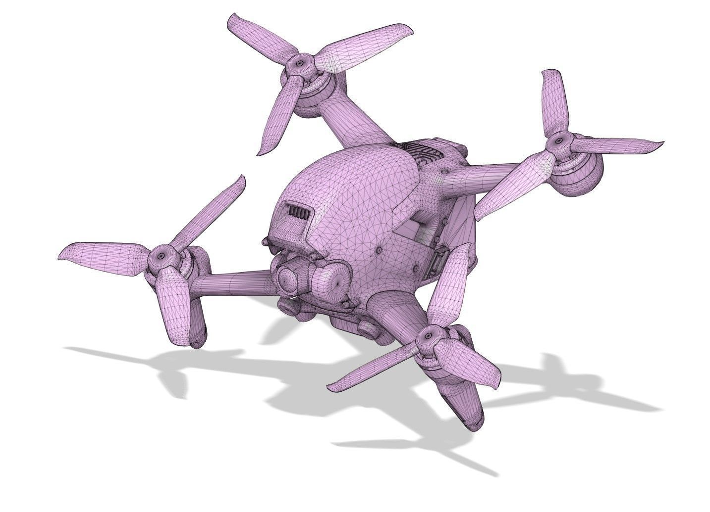 DJI FPV Drone 3D model | CGTrader