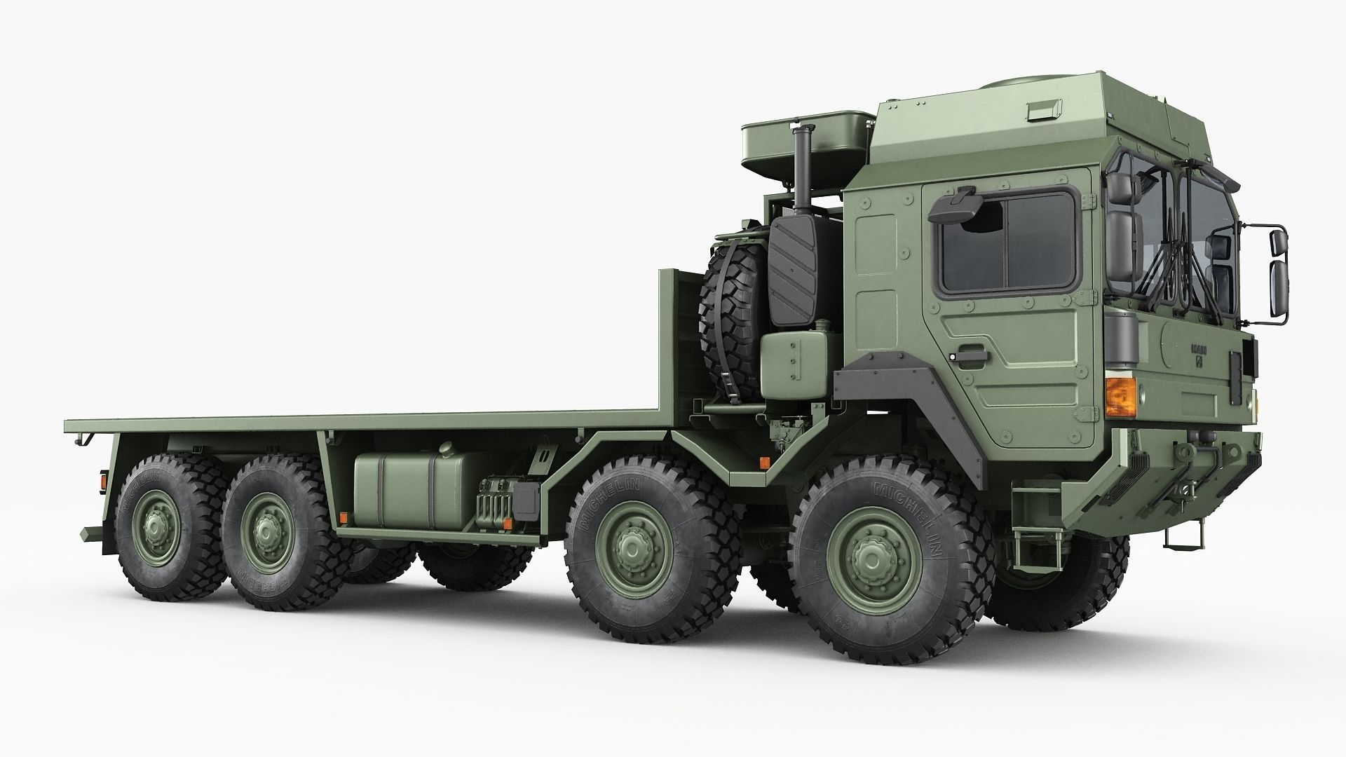 Trucks MAN HX77 3D model | CGTrader