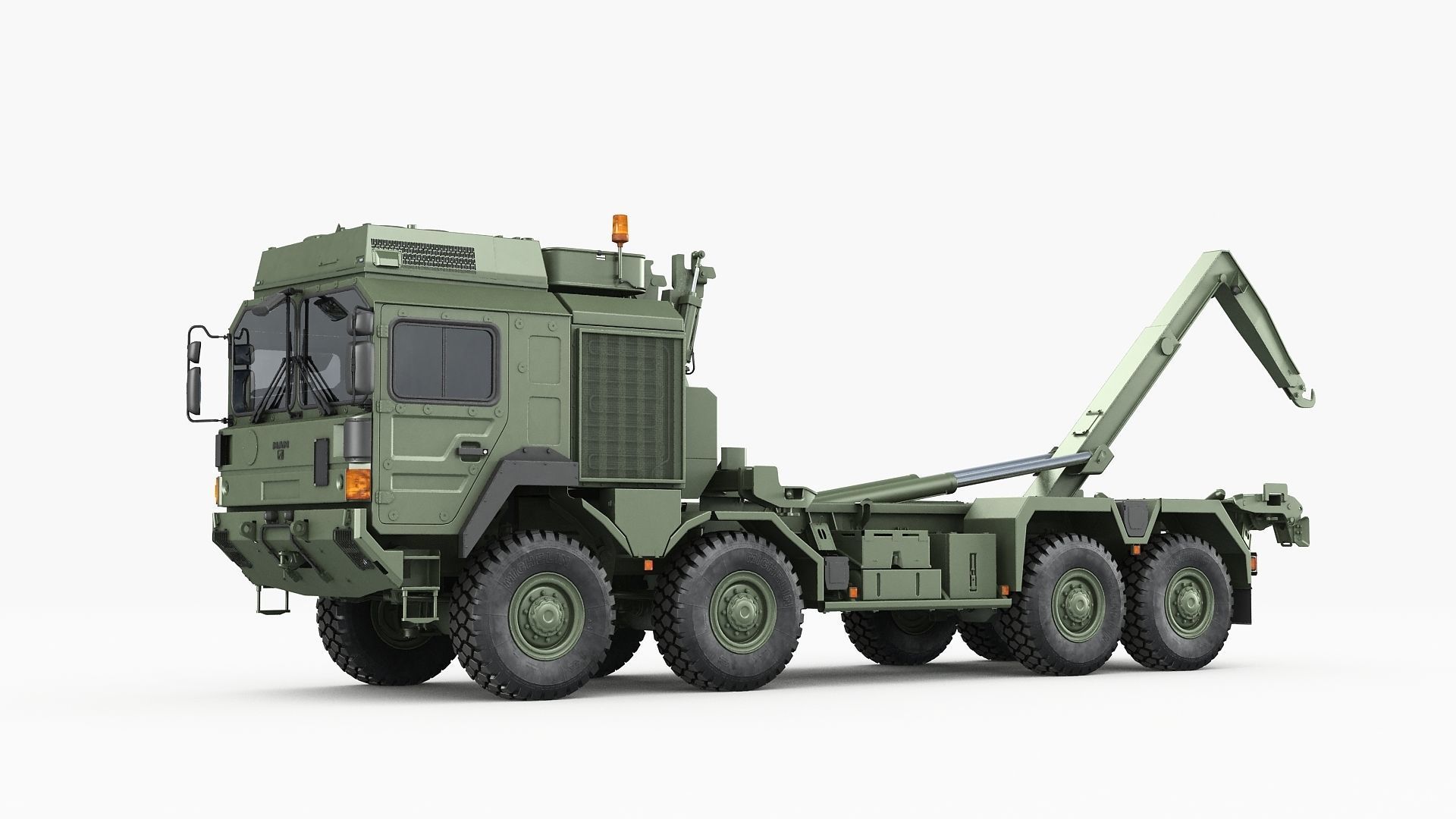 Trucks MAN HX77 3D model | CGTrader