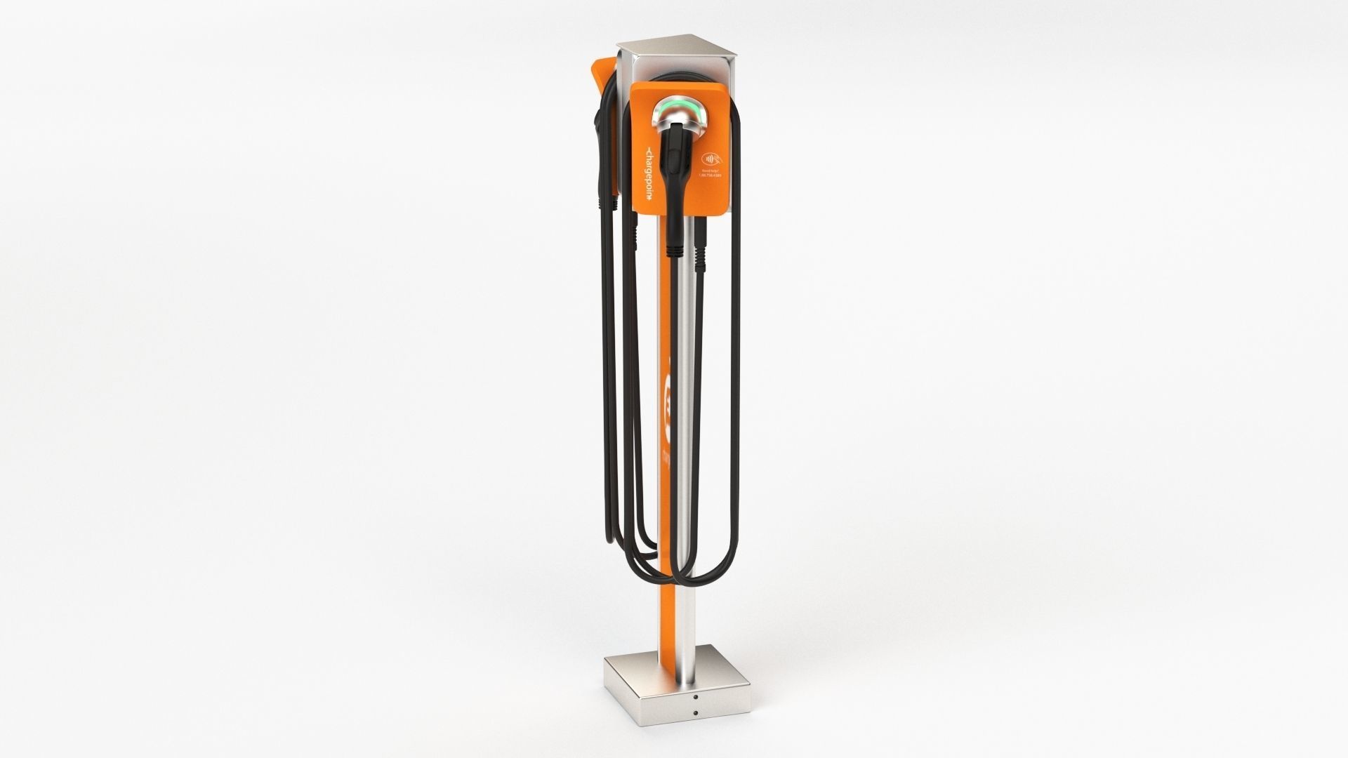 Electric Vehicle Chargepoint Part 02 3D model | CGTrader