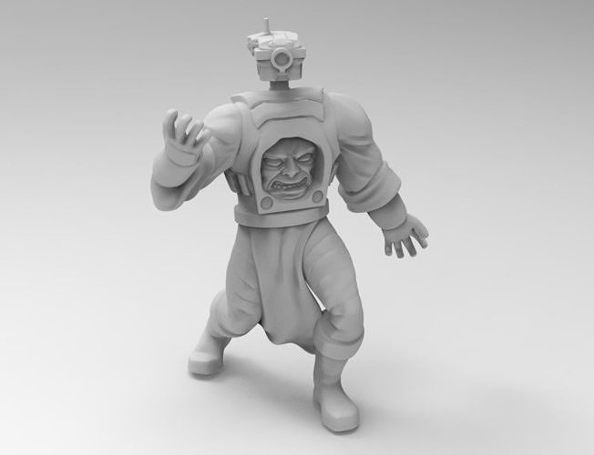 Tv Mad Robot 3D model 3D printable | CGTrader