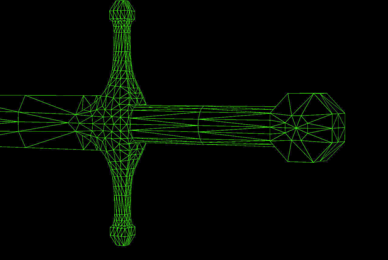 3D model A battle-worn sword VR / AR / low-poly | CGTrader