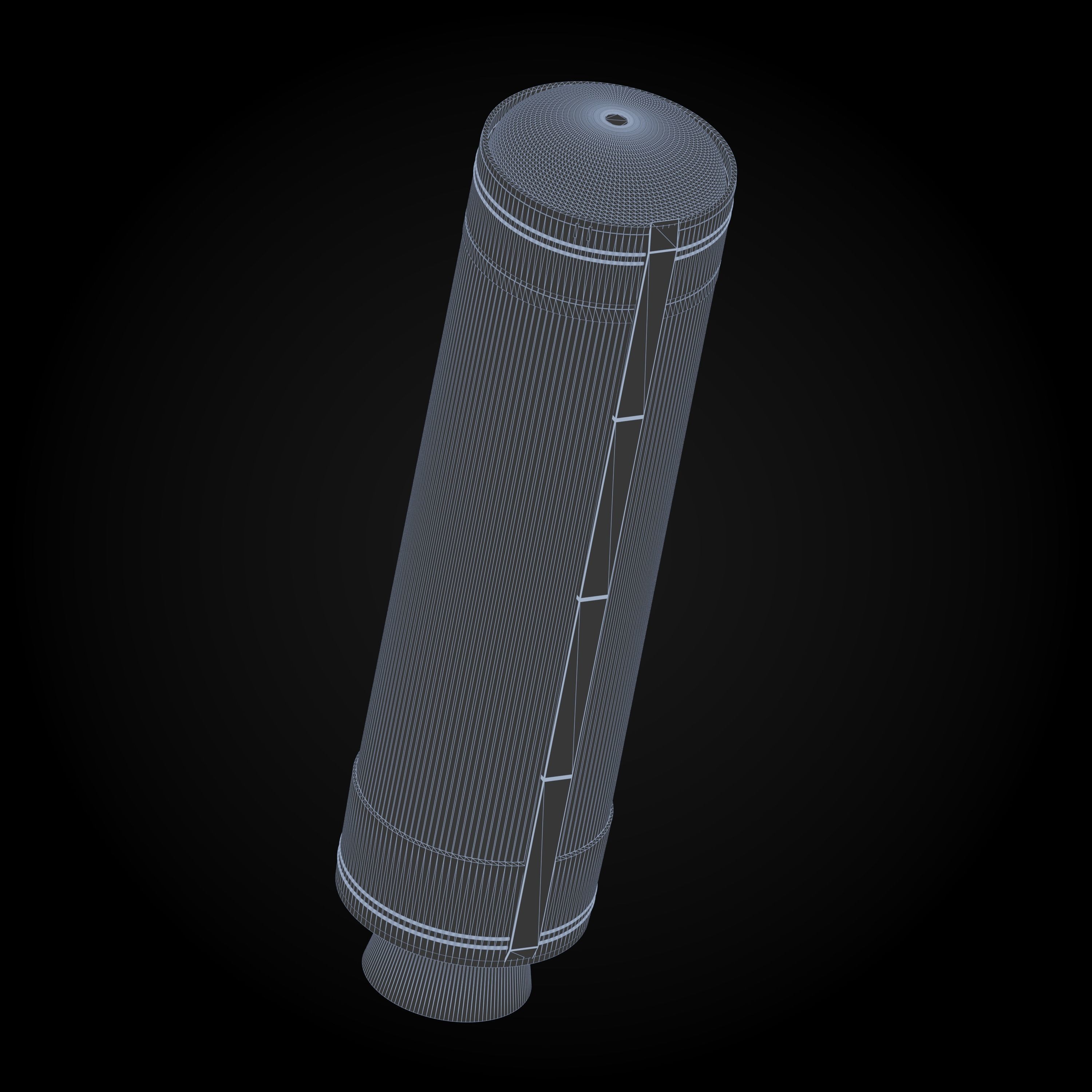 Delta Lite rocket 3D model | CGTrader