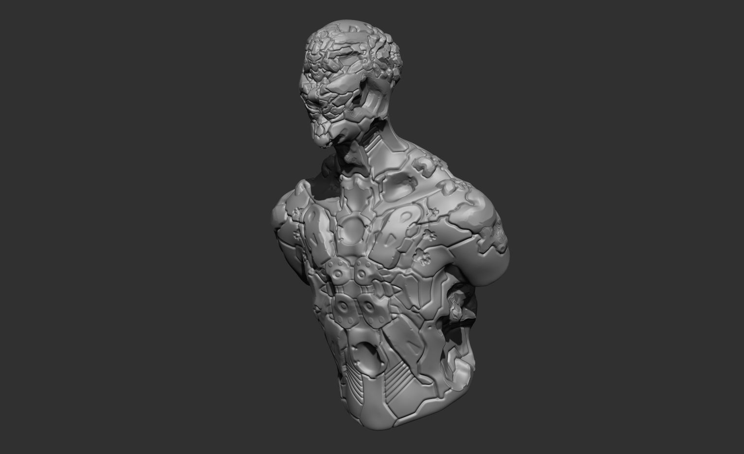 20 VDM Brush For Organic-Mech Concepting In Zbrush 2021-5 Texture ...
