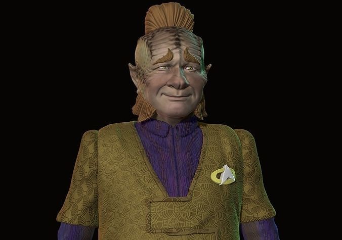 Neelix Star Trek 3D model 3D printable | CGTrader