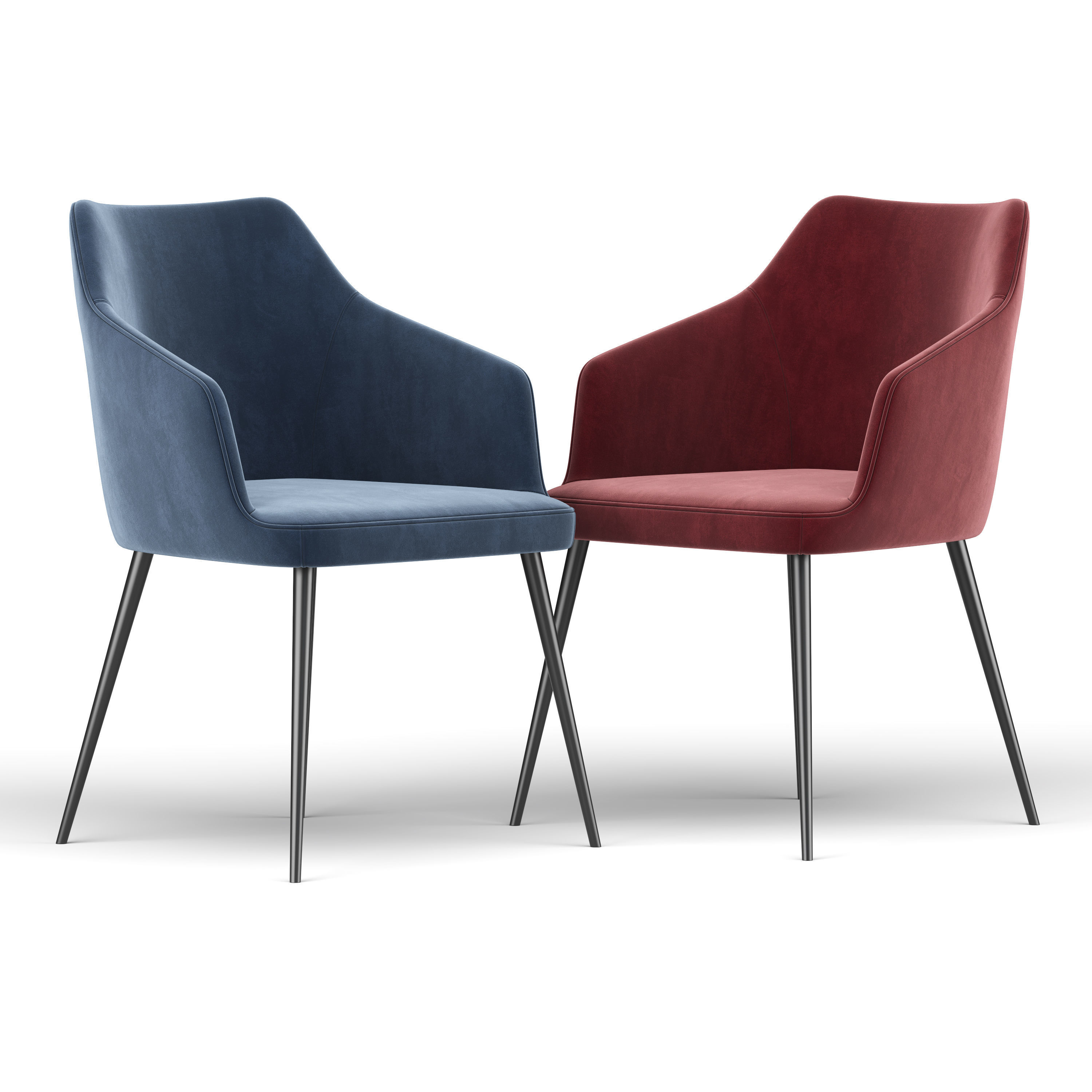 Charlie Dining Chair 3D model | CGTrader