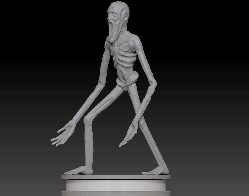 SCP-096 3D model 3D printable | CGTrader