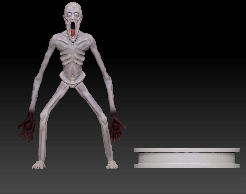 SCP-096 3D model 3D printable | CGTrader