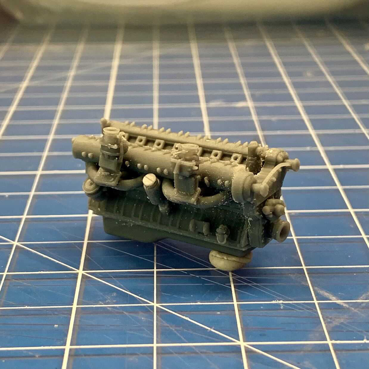 Hotrod Ratrod Racing Straight 8 engine motor with options 3D model 3D ...