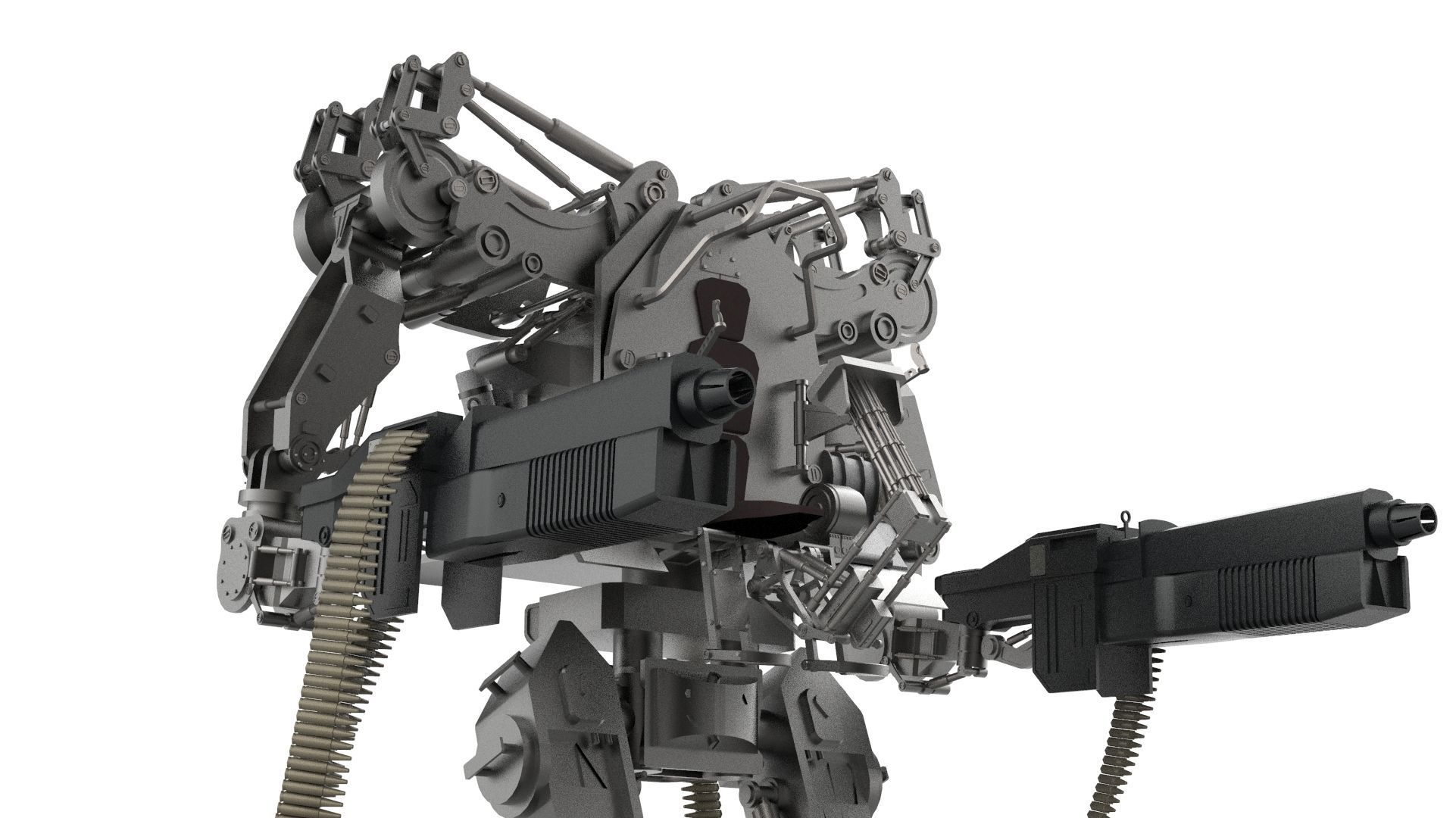 Mech APU Robot 3D model | CGTrader