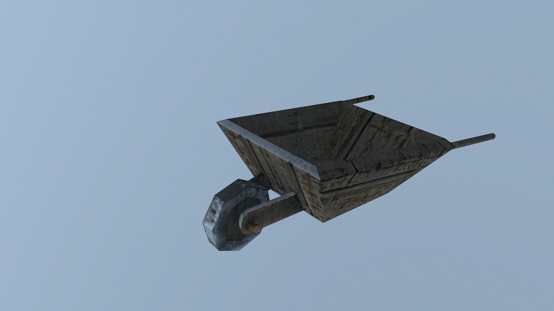 Low Poly Wheelbarrow free VR / AR / low-poly 3D model | CGTrader