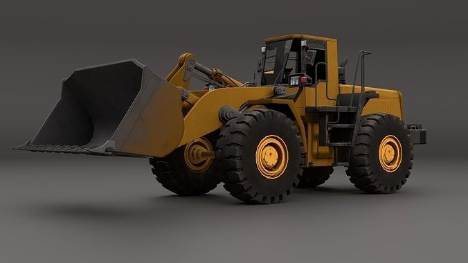 3D model Wheel Loader 3D Model VR / AR / low-poly | CGTrader