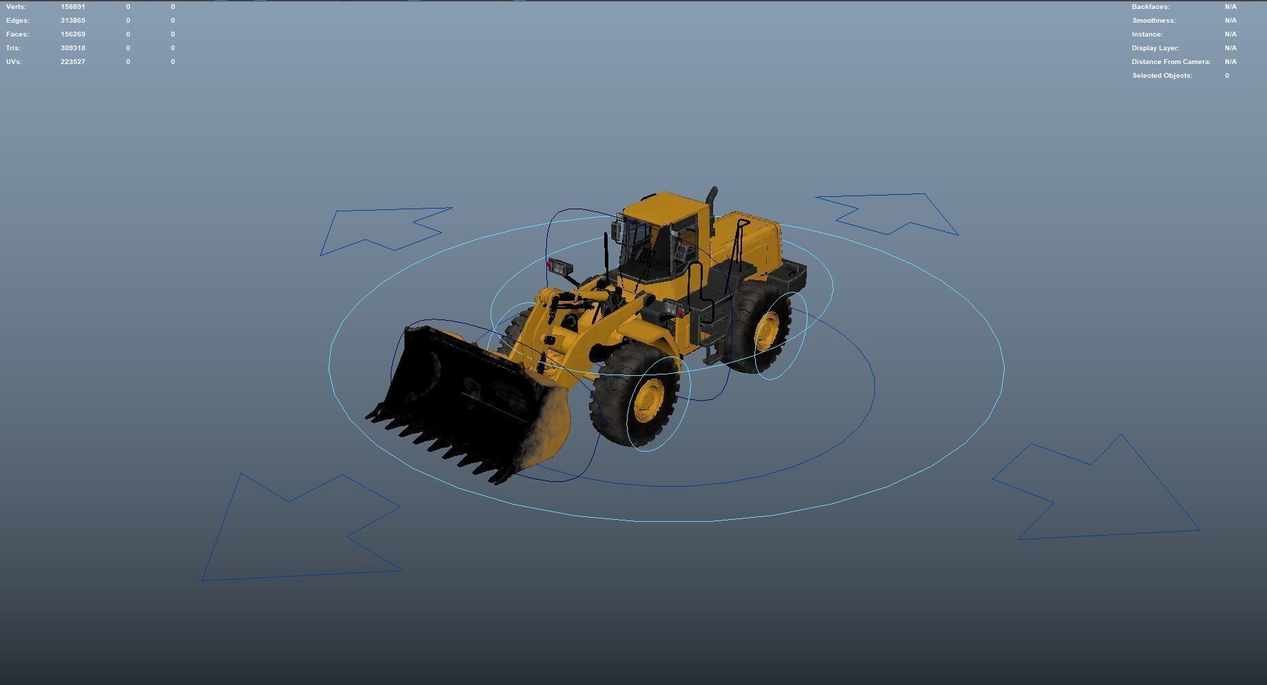 3D model Wheel Loader 3D Model VR / AR / low-poly | CGTrader