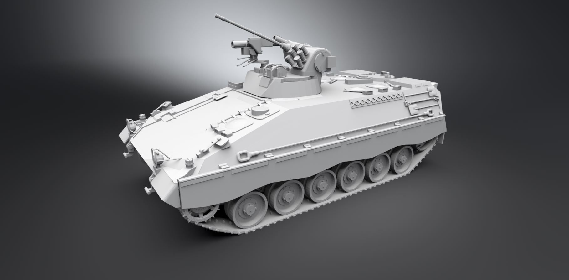 Marder IFV Scale model 3D model 3D printable | CGTrader