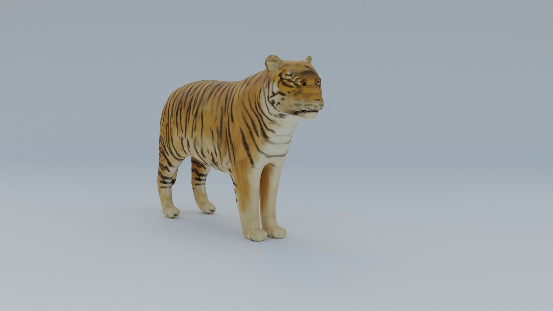 Tiger free 3D model | CGTrader