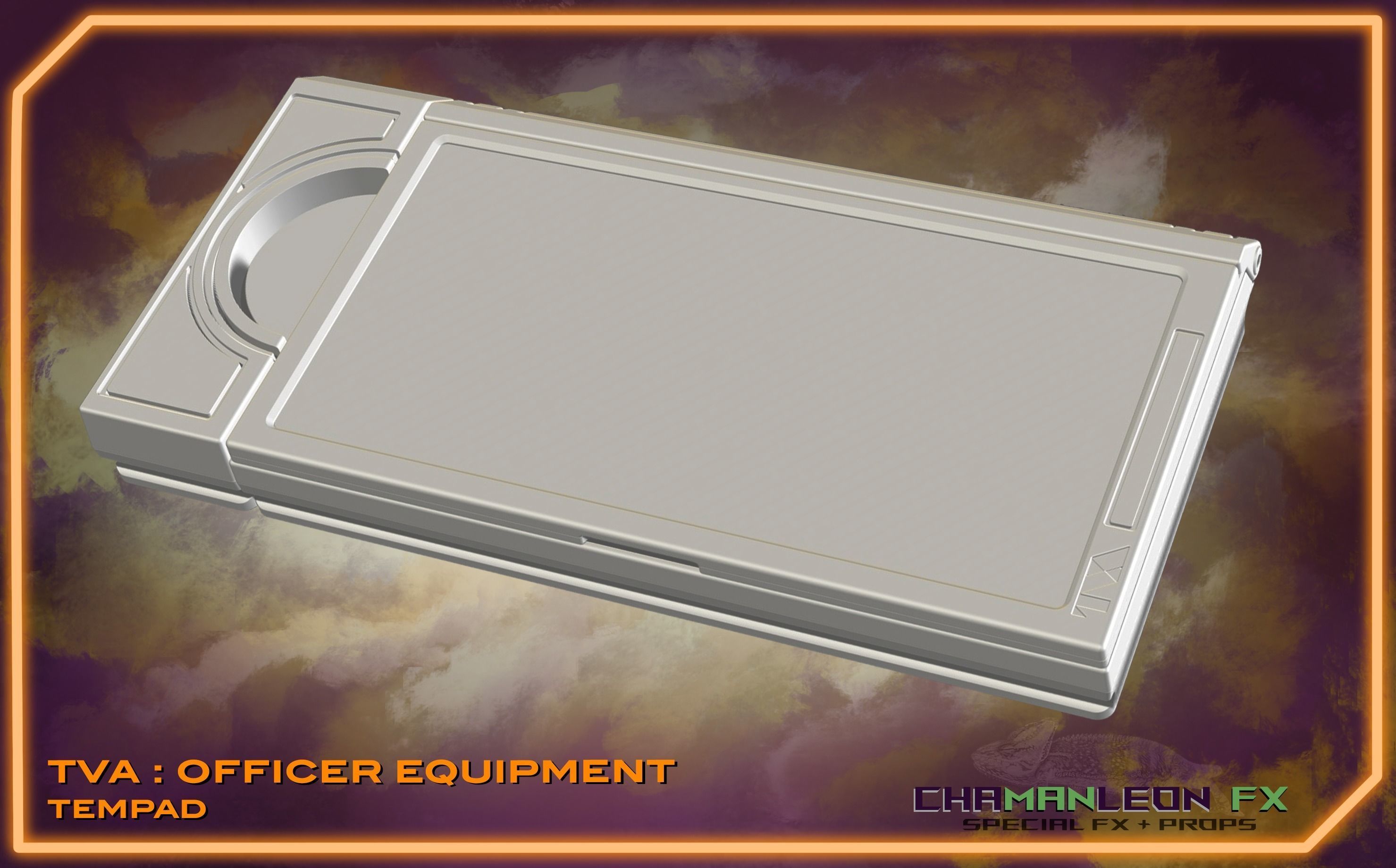 LOKI TVA TemPad and Vambrace Mount Cosplay 3D model 3D printable | CGTrader