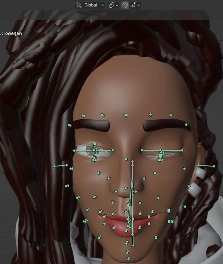 Meadow Entergalactic 3D model rigged | CGTrader