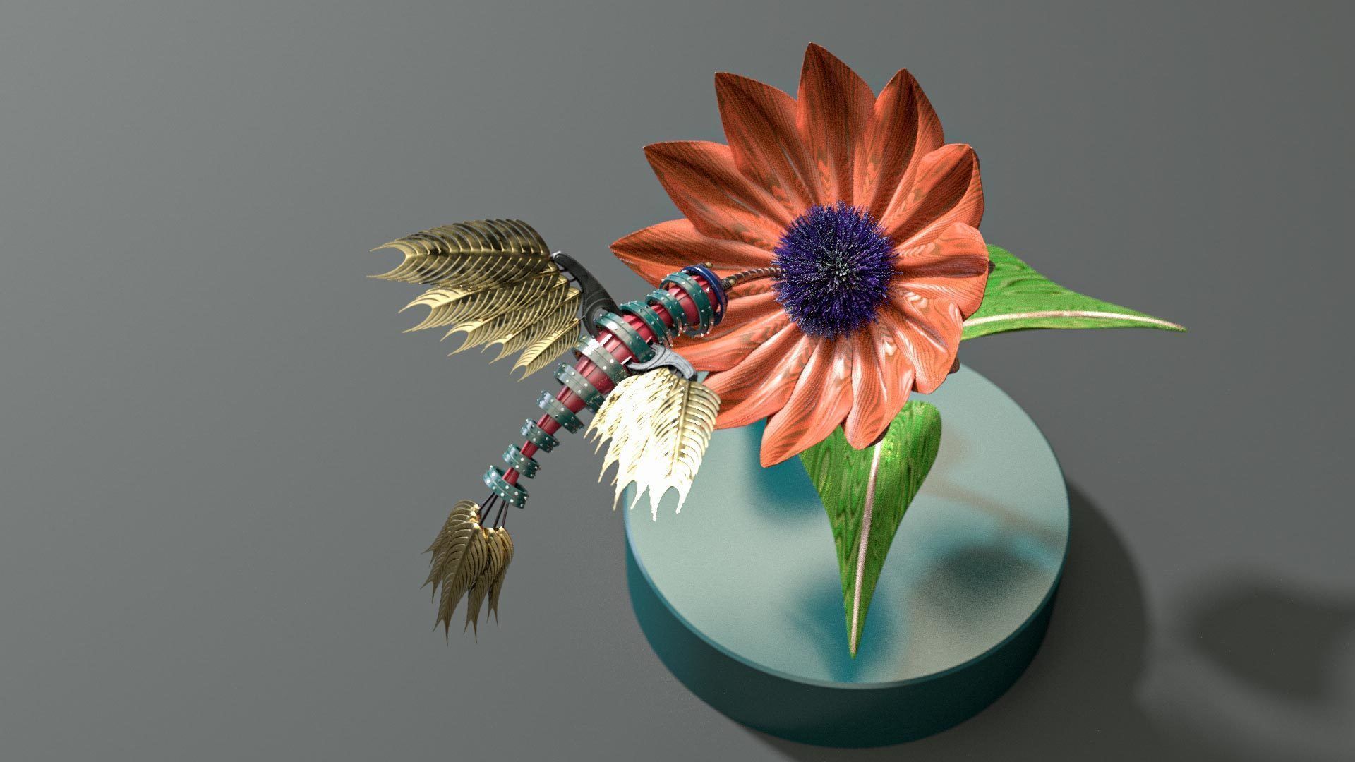 Steampunk Colibri 3D model | CGTrader