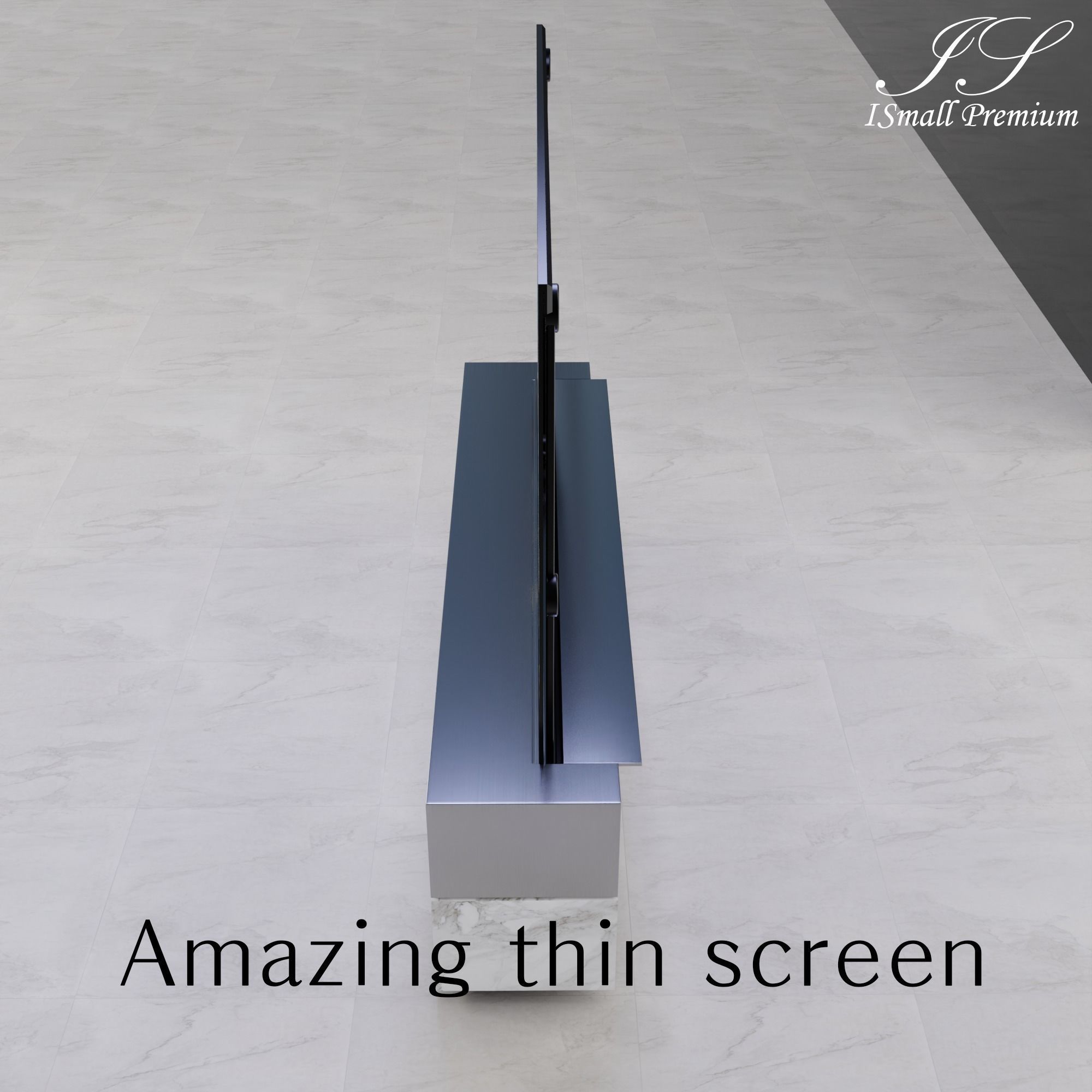 3D model Rollable SIGNATURE TV Remote control Shelf SET VR / AR / low ...