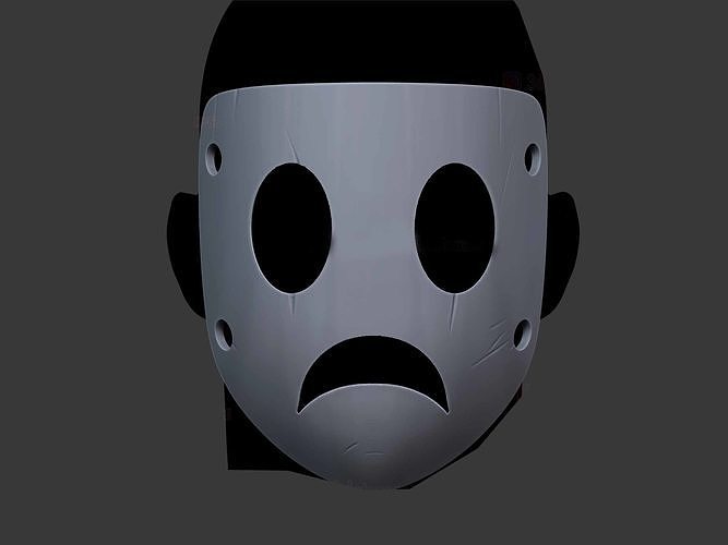 High Rise Invasion Miko Sniper Mask Cosplay 3D model 3D printable ...