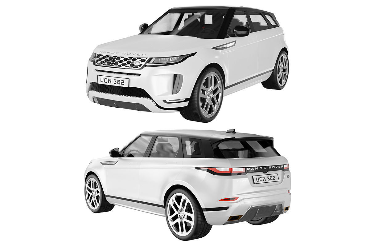 Range Rover Land Rover Evoque BLENDER 3D Model Cycles 3D model | CGTrader