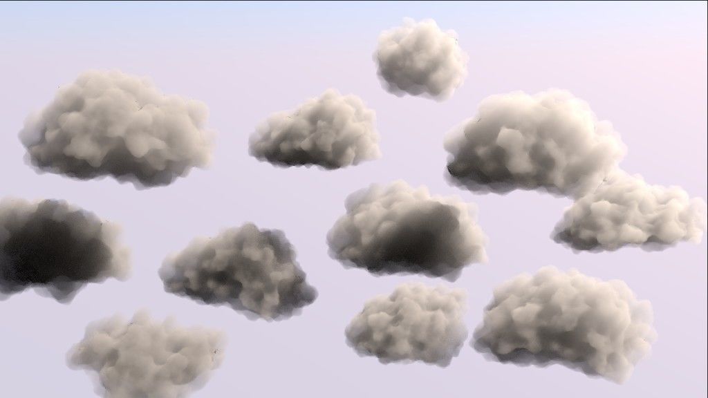 Clouds 3d model blender free 3D model | CGTrader
