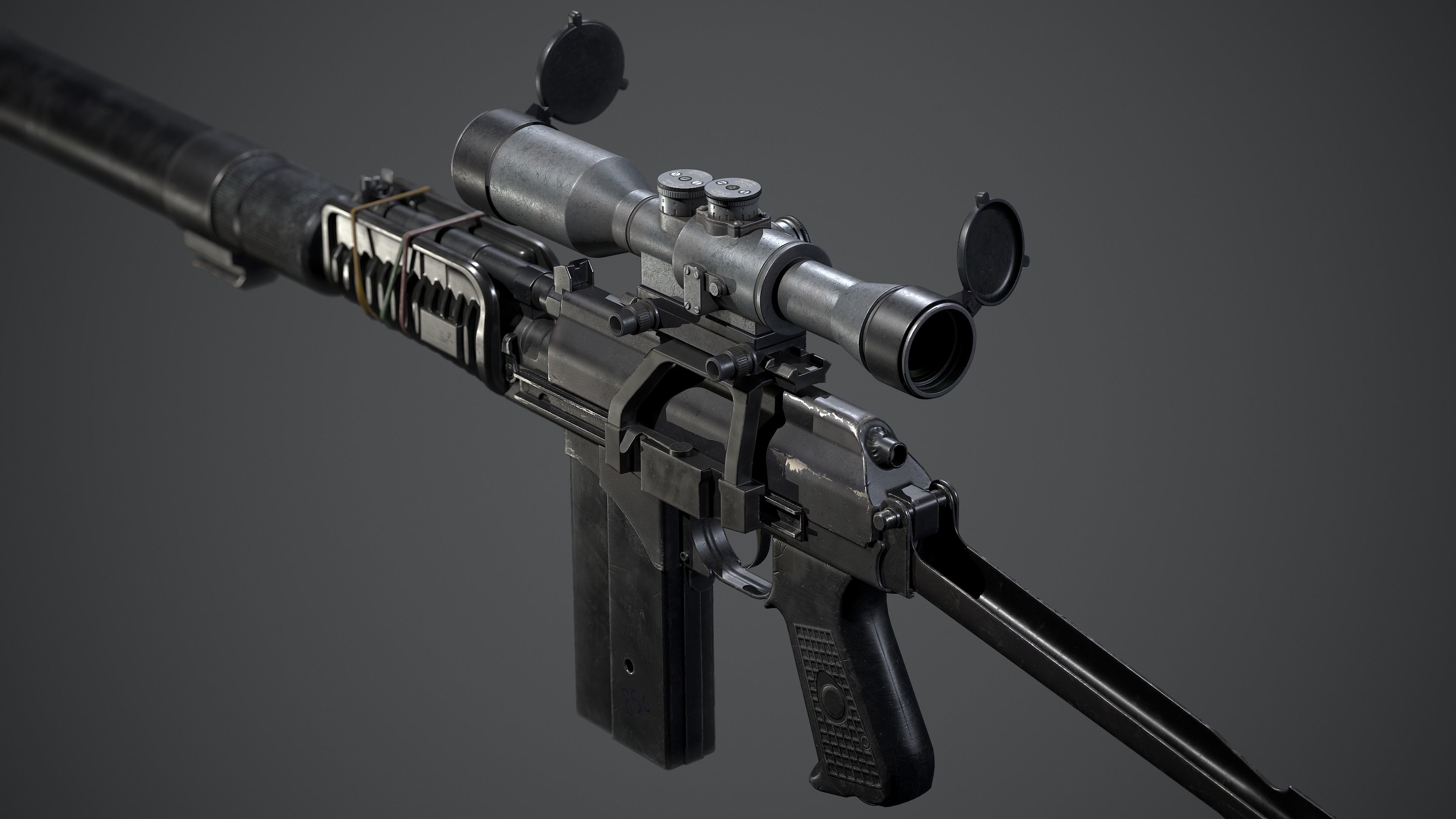 3D model VSK-94 VR / AR / low-poly | CGTrader