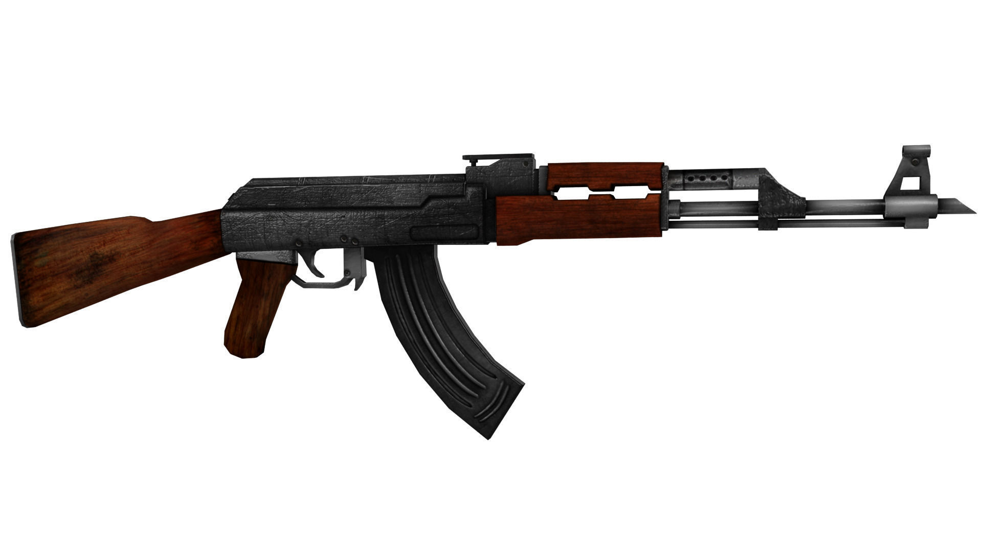 3D model Ak 47 3D Model VR / AR / low-poly | CGTrader