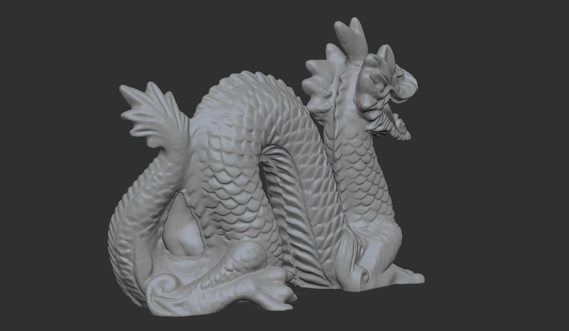Chinese Dragon 3D model 3D printable | CGTrader
