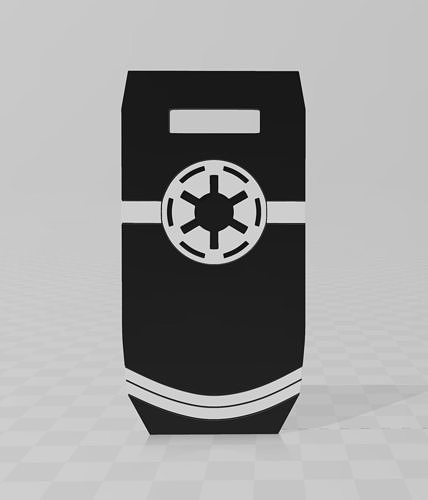 Star Wars Clone Trooper Blast Shield Clone War 3D model 3D printable ...