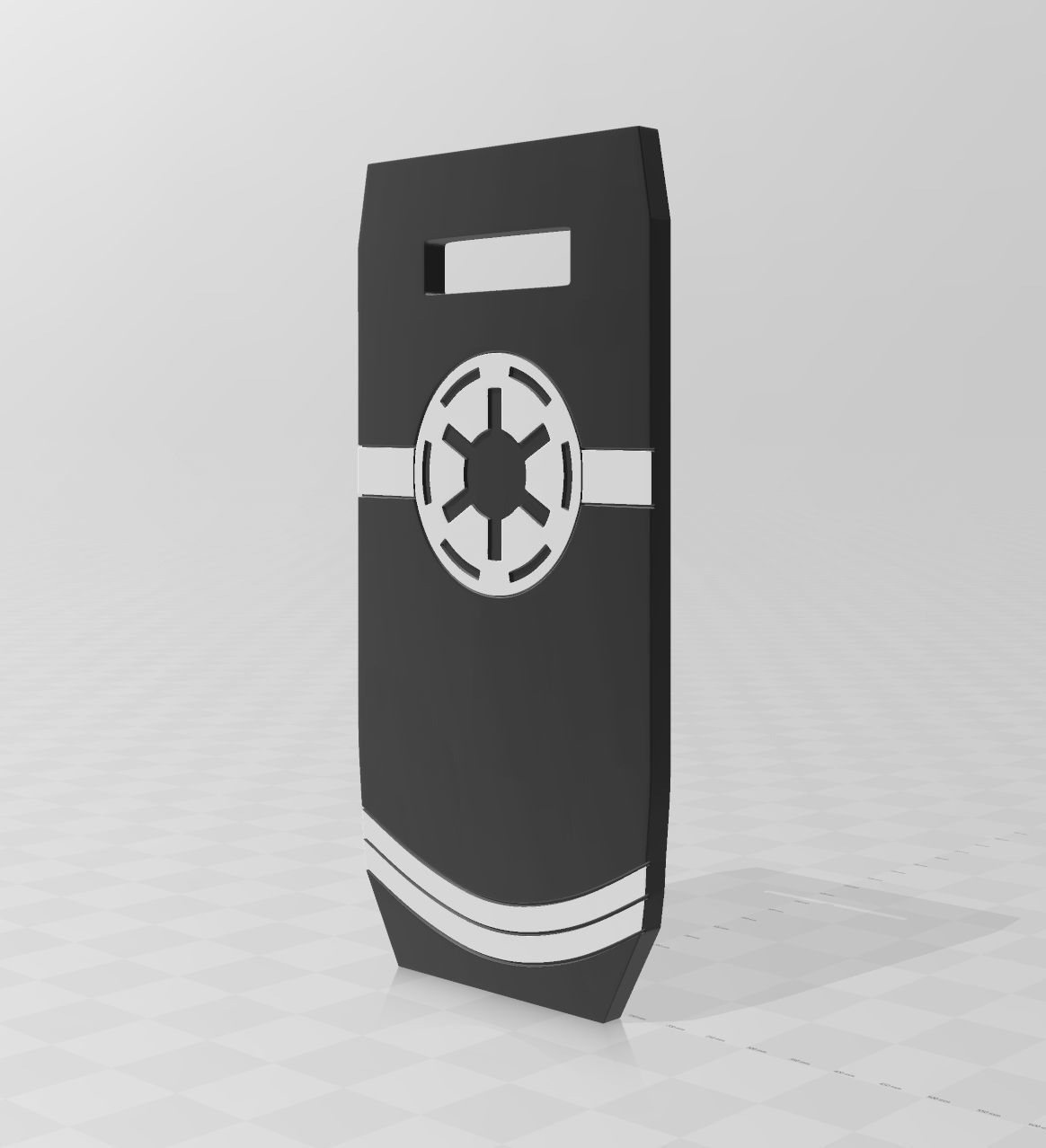 Star Wars Clone Trooper Blast Shield Clone War 3D model 3D printable ...