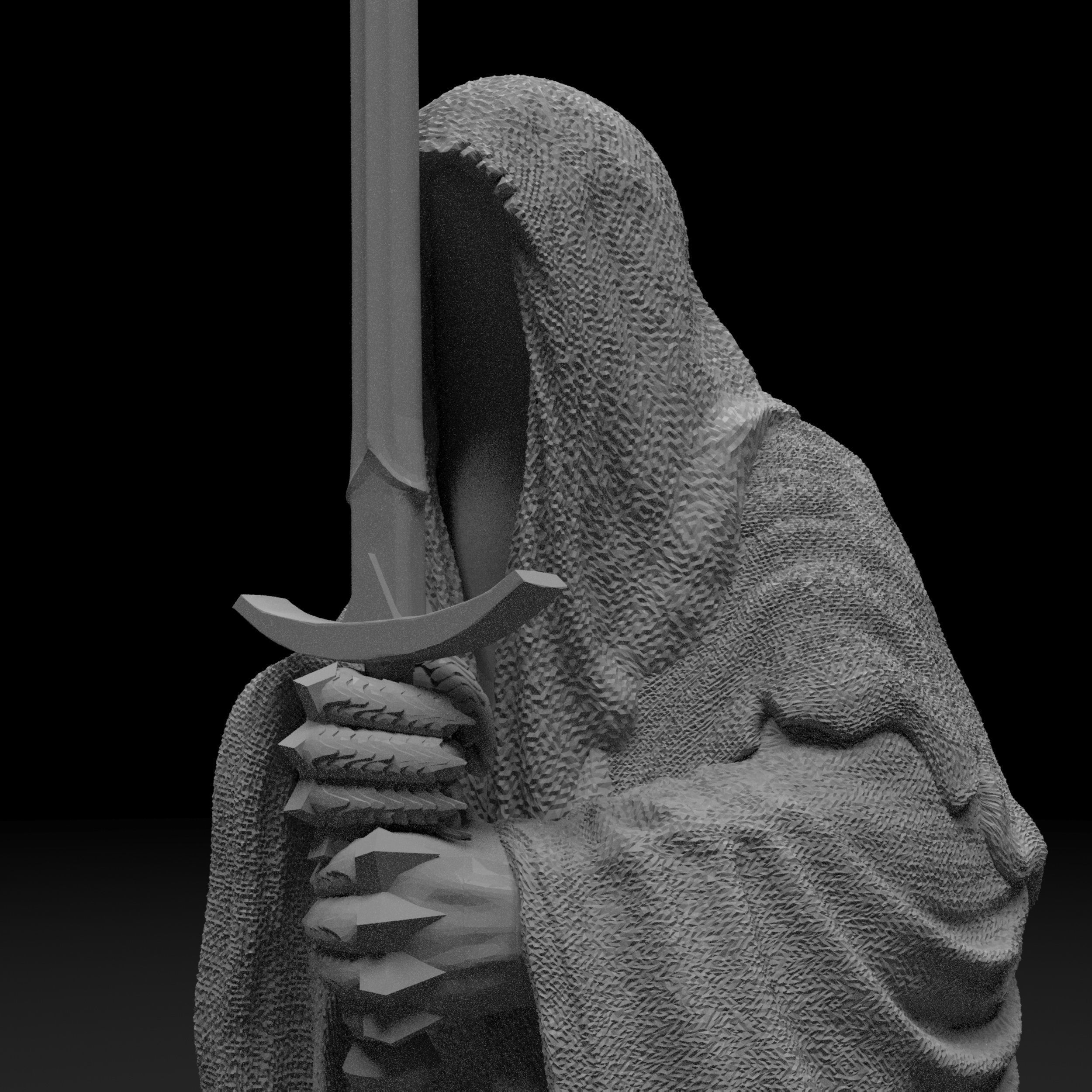 Nazgul Lord of the Rings 3d Model Stl File 3D print model 3D model 3D ...