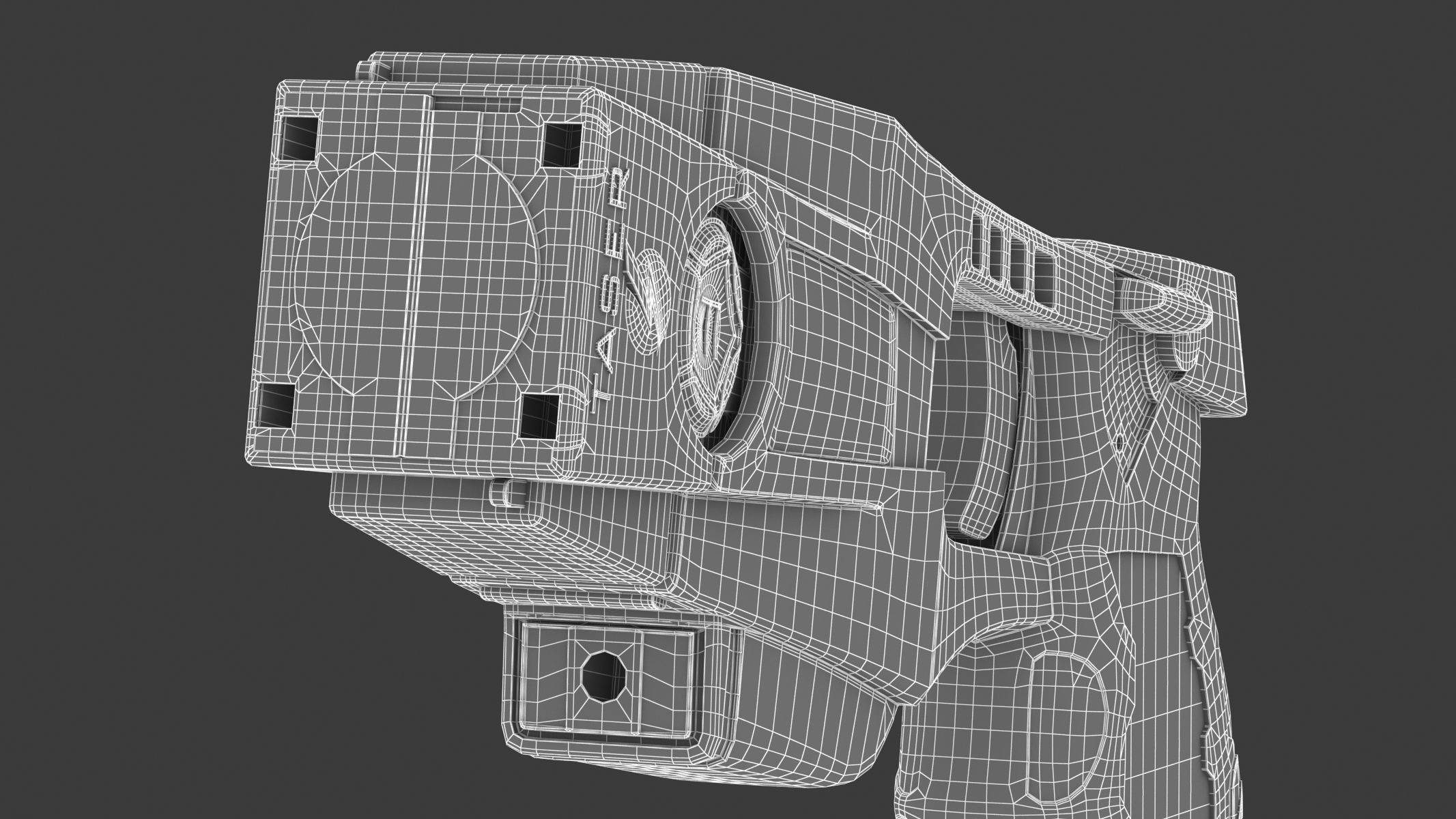 Police Issue X26 Taser 3D model | CGTrader