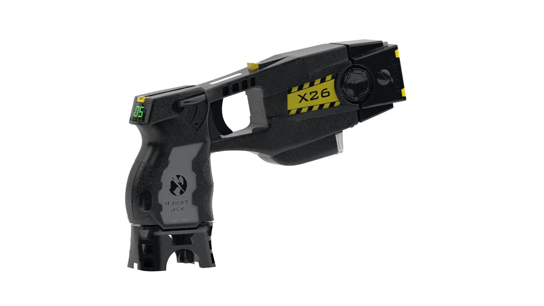 Police Issue X26 Taser 3D model | CGTrader