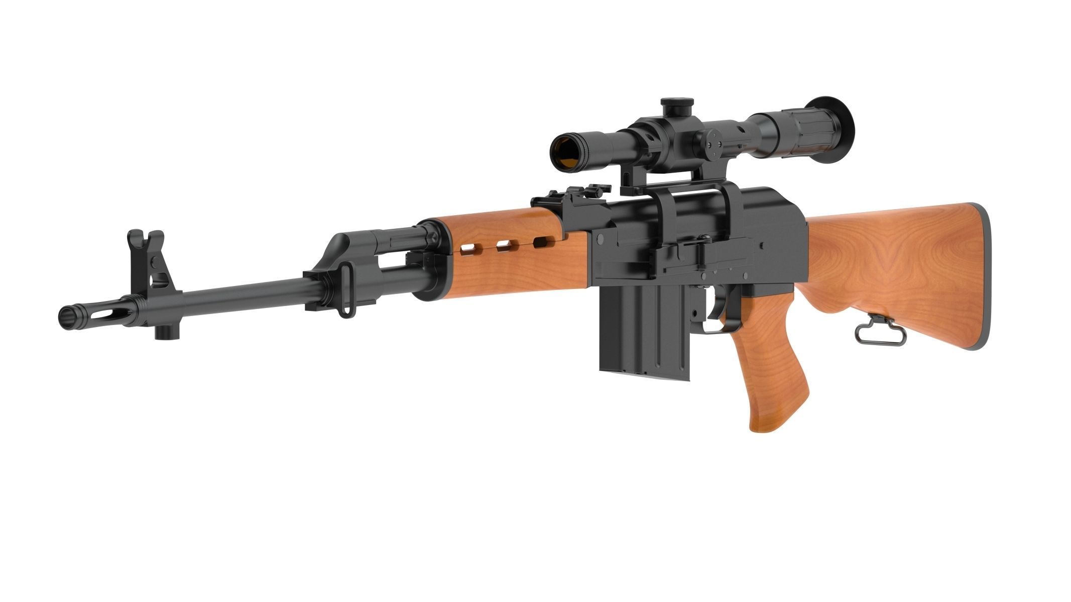 Zastava M76 3D model | CGTrader