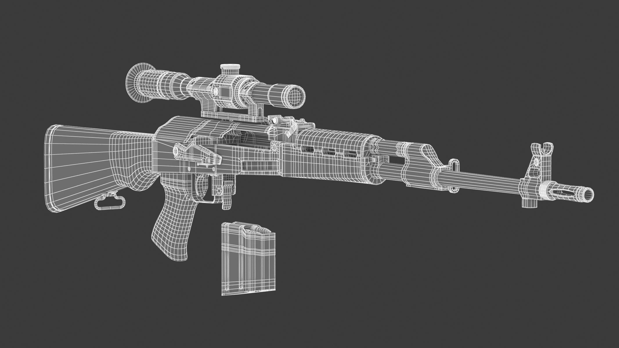 Zastava M76 3D model | CGTrader